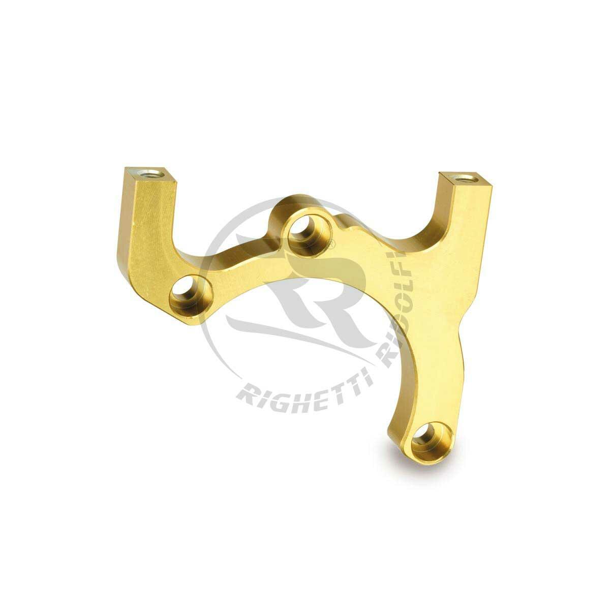 Support for Speed Evo rear Brake Caliper, Gold anodized | Righetti e ...