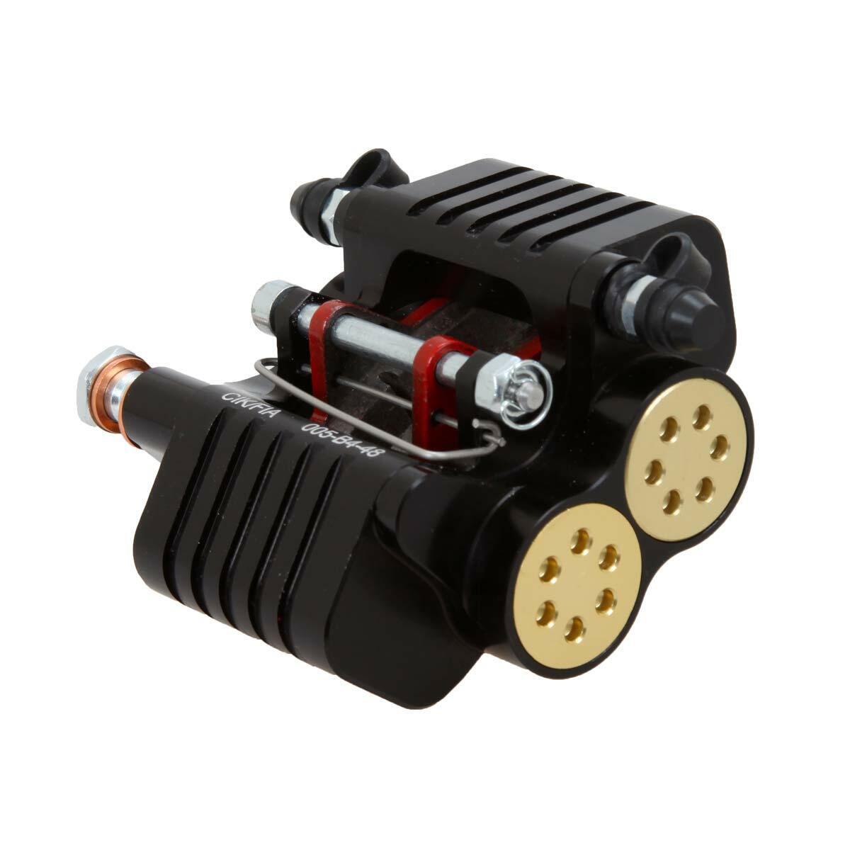 Right Front Caliper Speed E2, black anodized | Righetti e Ridolfi