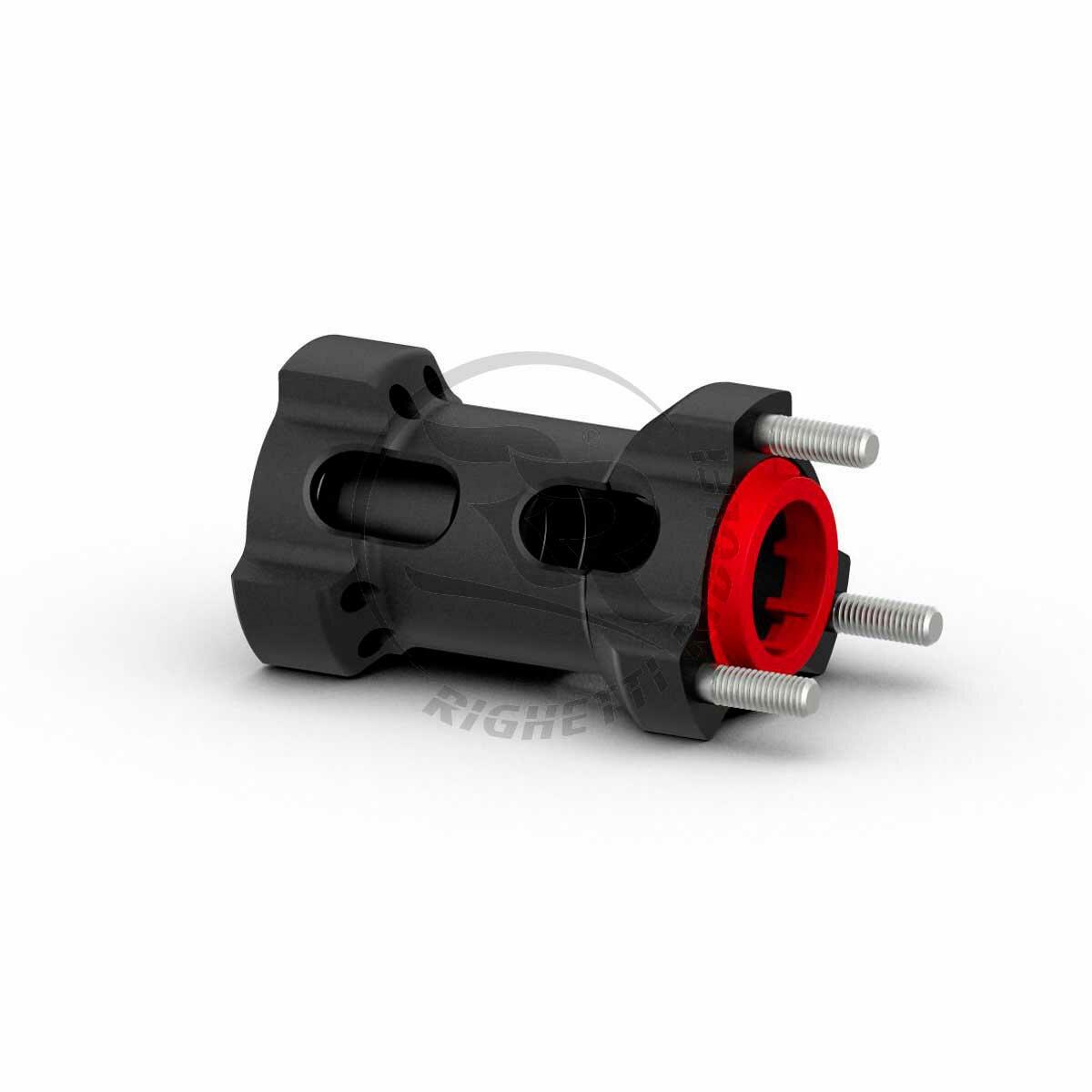 Front Wheel Hub L.100mm, Titanium anodized, Standard type | Righetti e ...